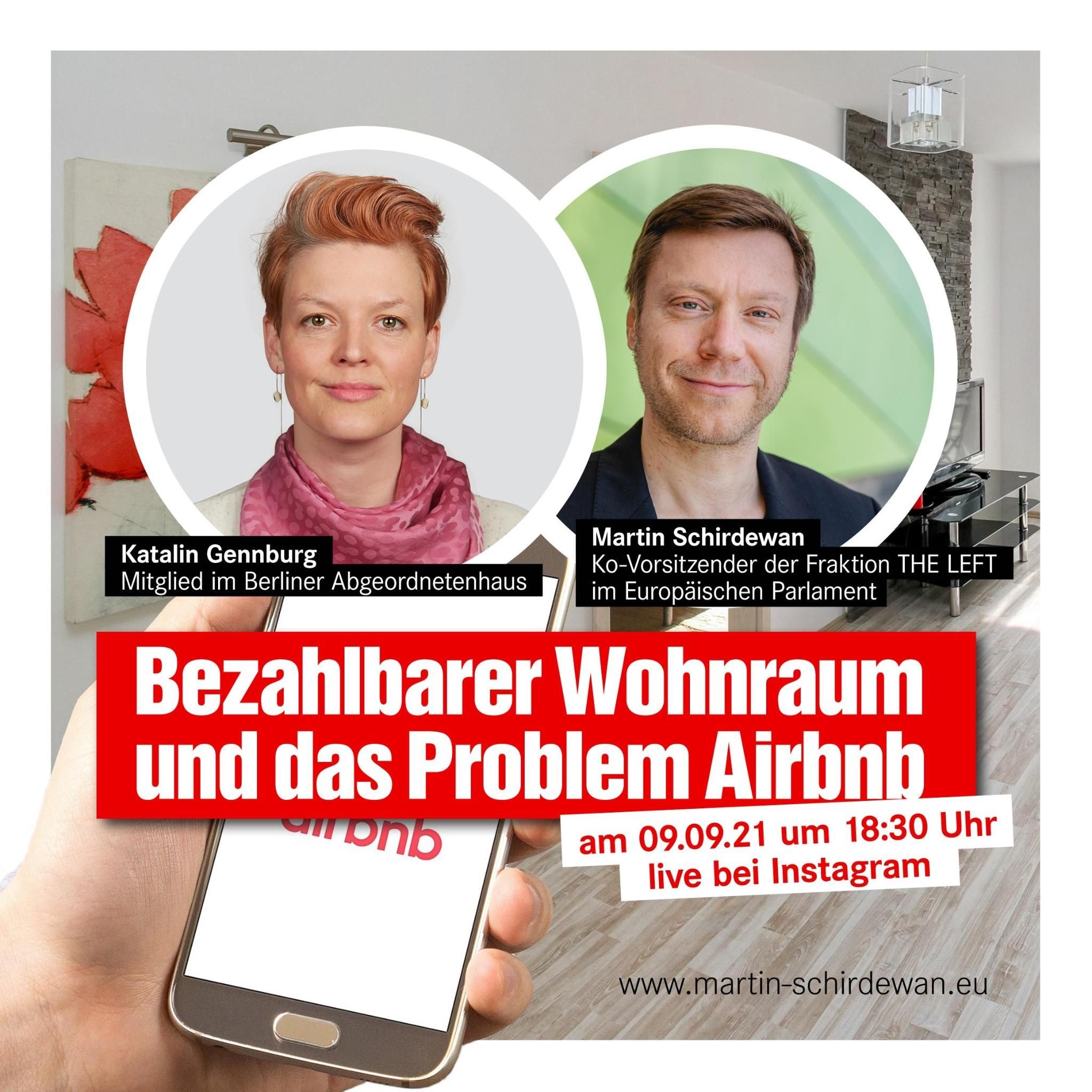 Bezahlbarer Wohnraum und das Problem Airbnb - Martin Schirdewan